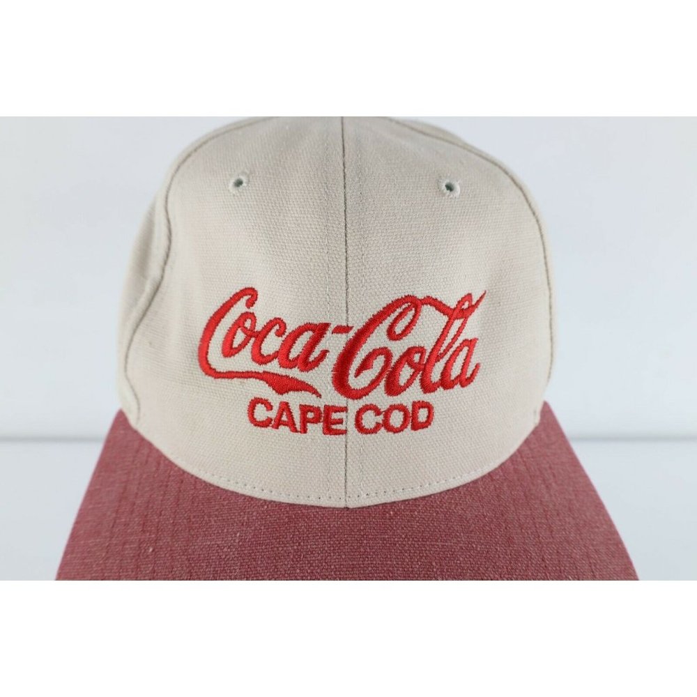 Vintage 90s Coca Cola Cape Cod Script Spell Out Canva… - Gem